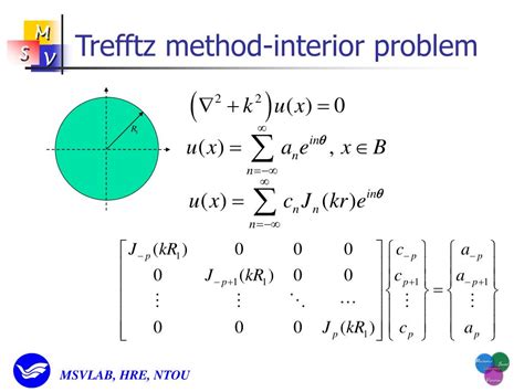 Ppt Linton And Evans Approach Multi Pole Trefftz Method Powerpoint