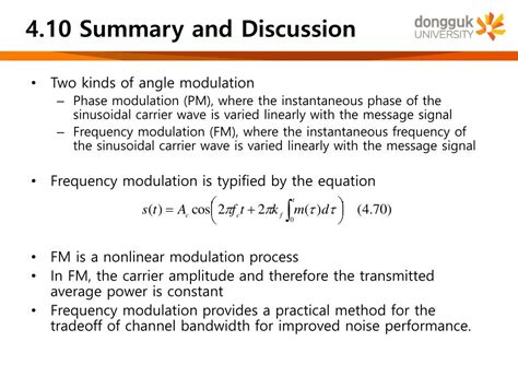 Ppt Chapter 4 Angle Modulation Powerpoint Presentation Free Download Id 5753901