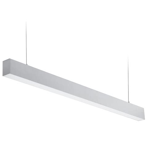 Multiple Width Length Aluminum Profile Modern Led Linear Light Pendant Lights 36w 48w