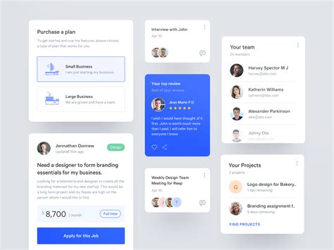 Dashboard Widgets By Vishnu Prasad On Dribbble