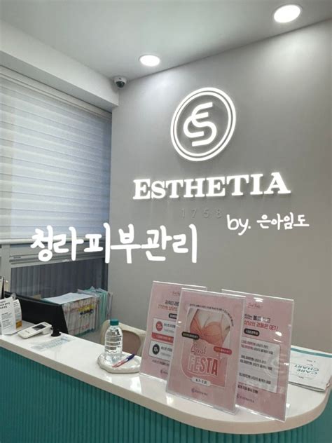 청라피부관리 청라 에스테티아에서 윤곽관리 받기 네이버 블로그