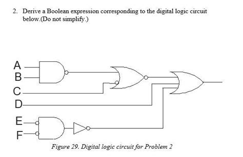 Solved 2 Derive A Boolean Expression Corresponding To The