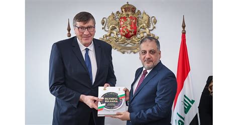 Георги Глушков се срещна с министъра на младежта и спорта на Ирак