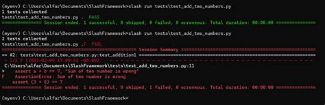 GitHub FarhatJ SlashFramework Basic Tests Script For Slash Framework In Python