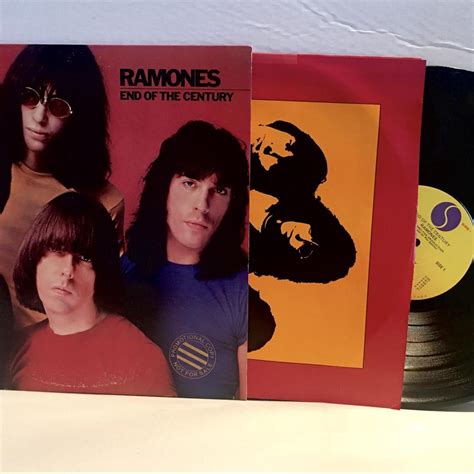 Ramones End Of The Century” Lp~gold Promo Depop