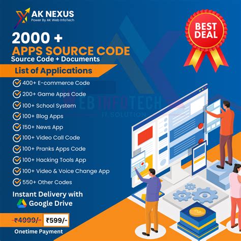 2000 android applications source code it company