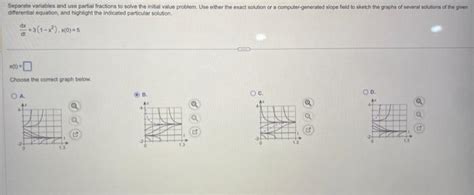 solved seperate variables and use partial fractions to solve