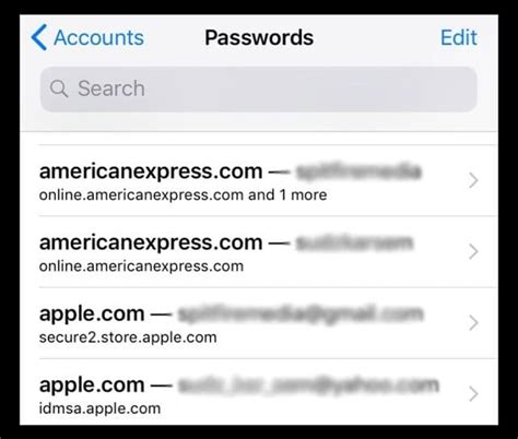 Find Passwords IPhone S Email Mail Accounts In IOS AppleToolBox