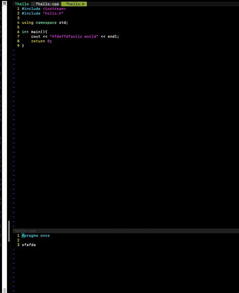 Vim 窗口分割vi 分割窗口 Csdn博客
