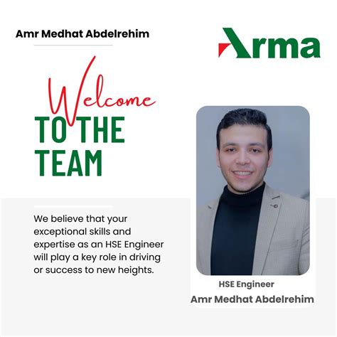Abanoub Emad On Linkedin Welcome On Board Dears 👏♥️ Arma Group
