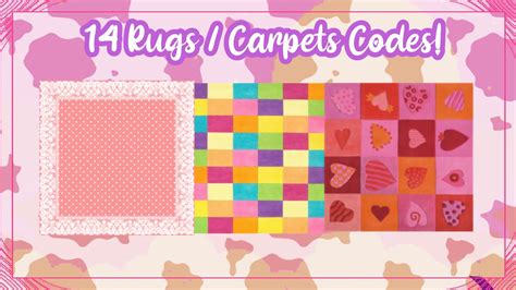 Rug Decal Codes For Roblox At Audrey Sayers Blog