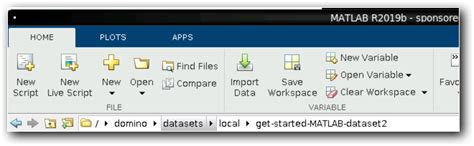 Working With Datasets In Matlab Domino Data Lab