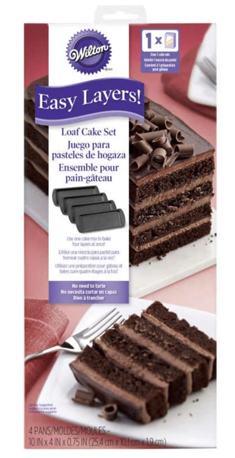 Wilton Wilton Easy Layers Loaf Cake Set 4pc Dnr Kitchen Therapy