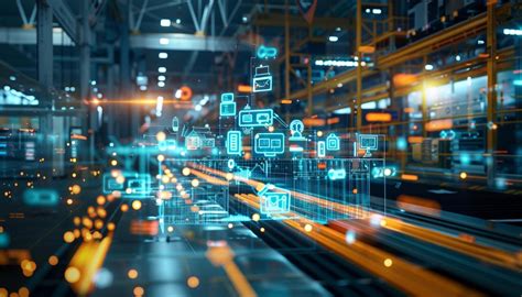 Innovative Digital System Showing Interconnected Business Automation