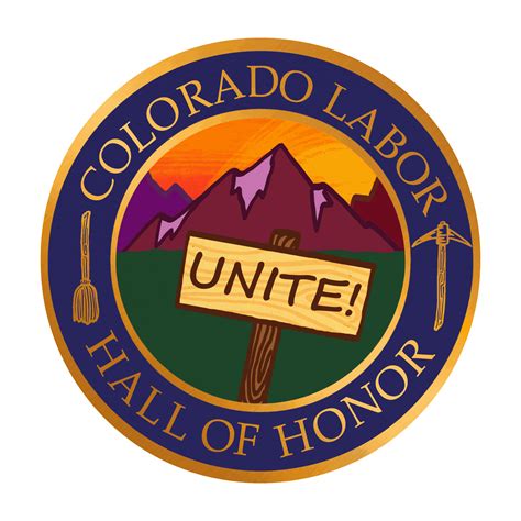 Colorado Labor Hall Of Honor Inaugural Induction Ceremony Yellow