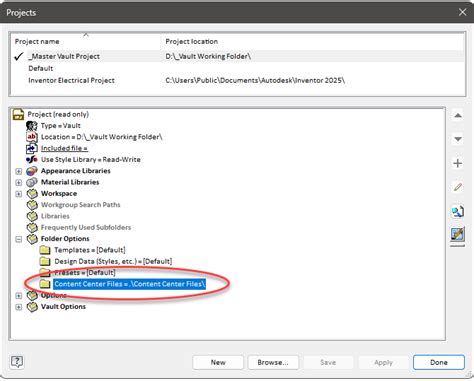 what is autodesk inventor content center