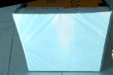 Tutorial Cara Membuat Diy Lampu Softbox Untuk Foto Instruksi Kreatif Indonesia