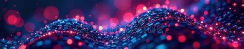 Complex Algorithm Visualized Vibrant Tech Backdrop Information