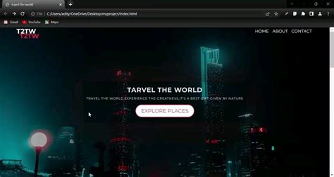 Adi Rajawat On Linkedin Travel Website By Using Css