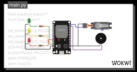 Door Wokwi Esp32 Stm32 Arduino Simulator