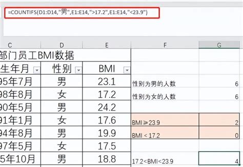 Excel统计某个范围内满足条件的个数（countif函数怎么统计数量） 天天办公网