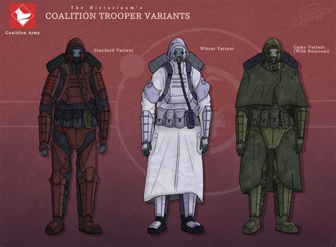 Coalition Trooper Variants By Itsvinguy On Deviantart