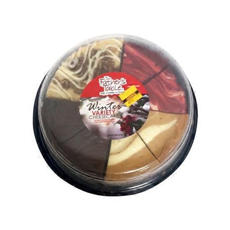 The Fathers Table Winter Variety Cheesecake Same Day Delivery Or