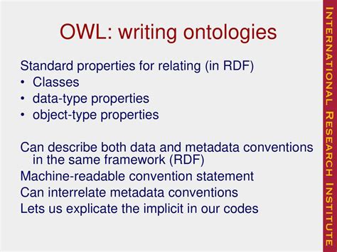 Transport And Access Of Data Metadata And Semantics Using RDF Ppt Download