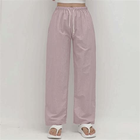 [가을까지~] 밴딩 바스락 일자팬츠 와이드팬츠 여름바지 쿨링팬츠 여름팬츠 에이블리