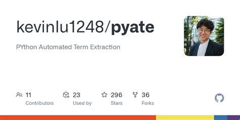 Github Kevinlu1248 Pyate Python Automated Term Extraction