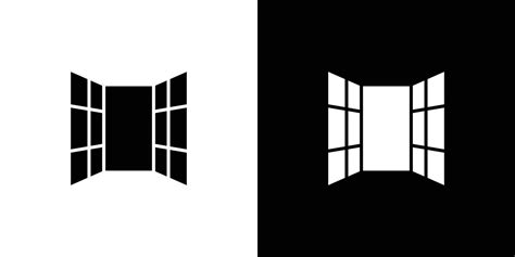 Open Windows Icon Art Design Illustration 50572070 Vector Art At Vecteezy