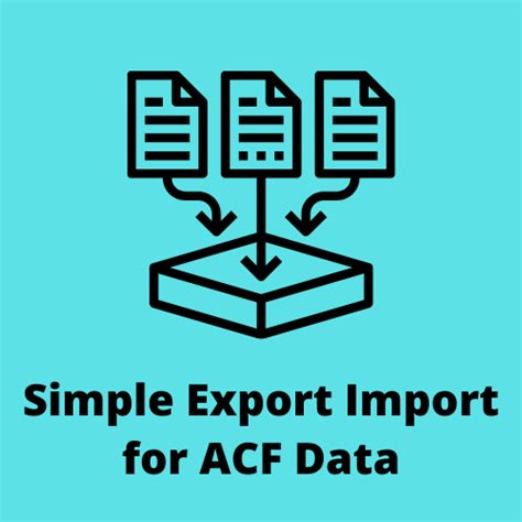 Simple Export Import PRO ACF Advanced Custom Fields Plugin