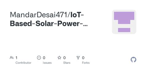GitHub MandarDesai IoT Based Solar Power Tracking And Monitoring System