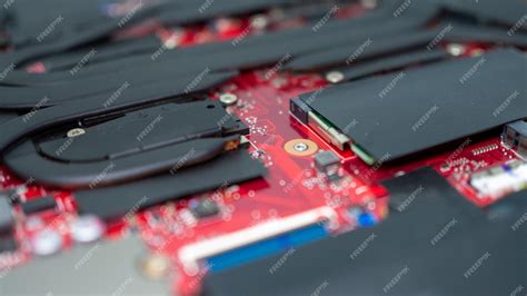 Premium Photo Circuit Board With Resistors Microchips And Electronic Components Computer