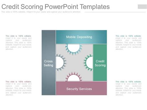 Credit Scoring Powerpoint Templates Presentation Graphics Presentation PowerPoint Example