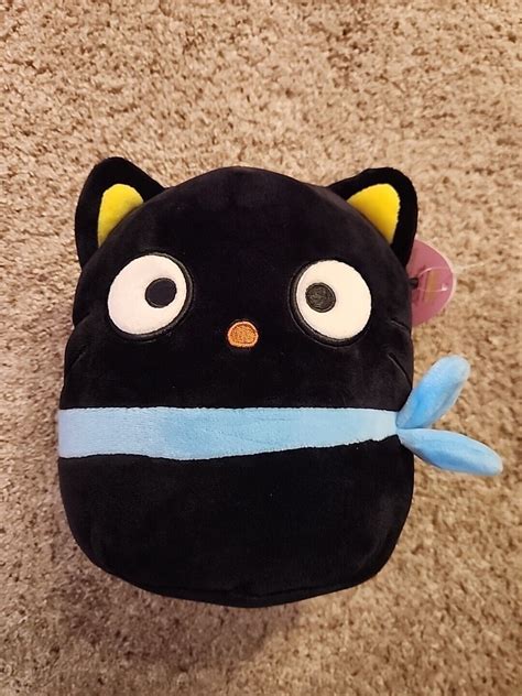 Squishmallow Chococat Hello Kitty Sanrio 7 8 Black Cat Kellytoy Squishmallows 4689730242