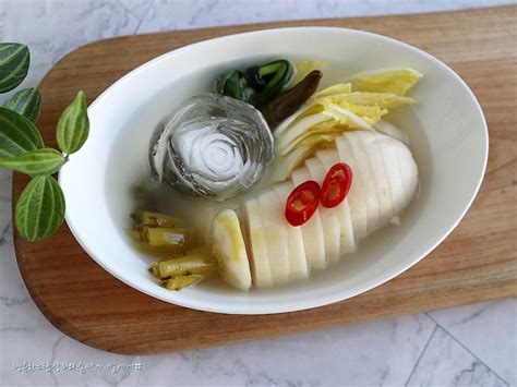 동치미 만드는법~ 얼렁뚱당 동치미만들기