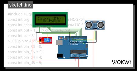 HC SR04 Wokwi ESP32 STM32 Arduino Simulator