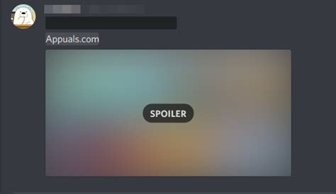 How To Do Spoilers On Discord Appuals Com