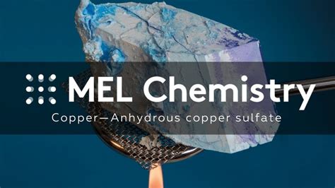 Anhydrous Copper Sulfate Mel Chemistry