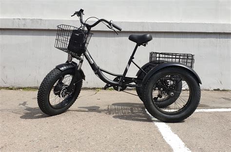 Трехколесный электровелосипед фэтбайк Doonkan Panda Trike Fatbike ...