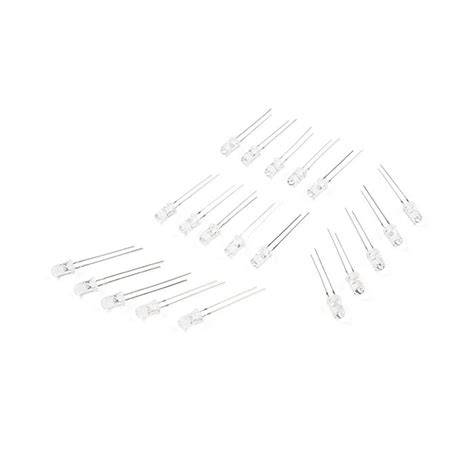 Led Assorted With Resistor 5mm 20 Pack Sparkfun Com 14977 Core
