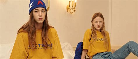 Maison Kitsuné X Ader Error Capsule Collection Les FaÇons