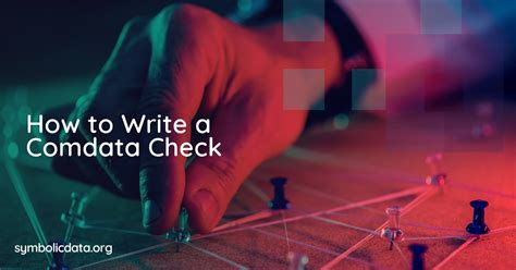 How To Write A Comdata Check How To Write A Comdata Check