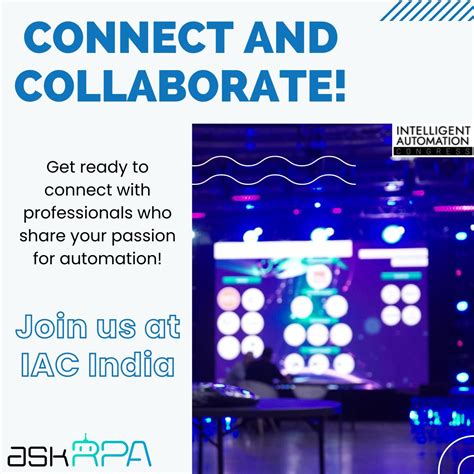 Askrpa On Linkedin Iac Iac2023 Iacindia Intelligentautomation
