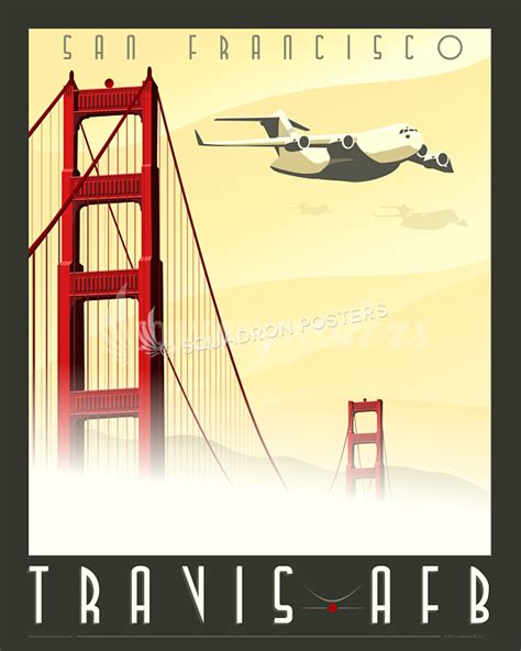 Travis Afb C 17 Globemaster Iii Squadron Posters