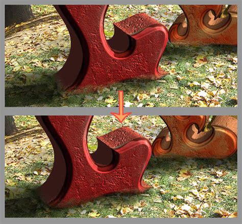 Create An Autumn Themed D Text Effect With Photoshop CS Extended Envato Tuts