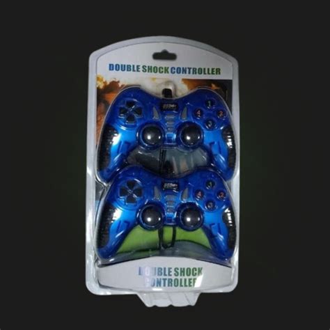 ჯოისტიკი Double Shock Controller Blue Gsshop Ge