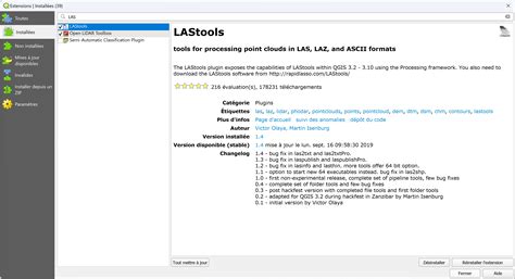 Qgis 332 Tools For Lidar Data Blog Gis And Territories