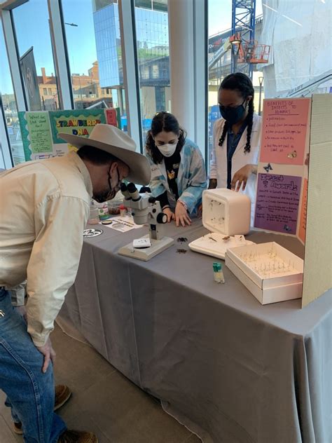 Wrighton Lab Members Katherine Kokkinias And Lady Grant Leading A